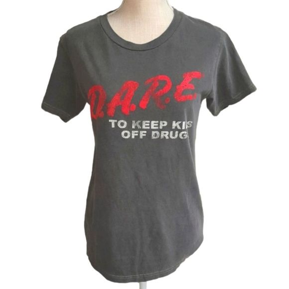 D.A.R.E. | Tops | Dare To Keep Kids Off Drugs Distressed Tee | Poshmark